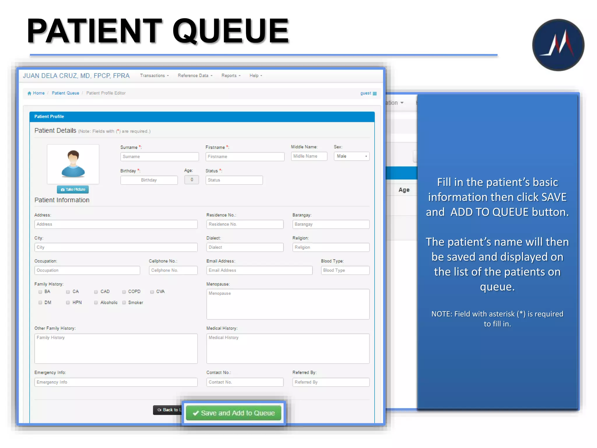 ClinicPro Online QuickStart Guide | PPSX