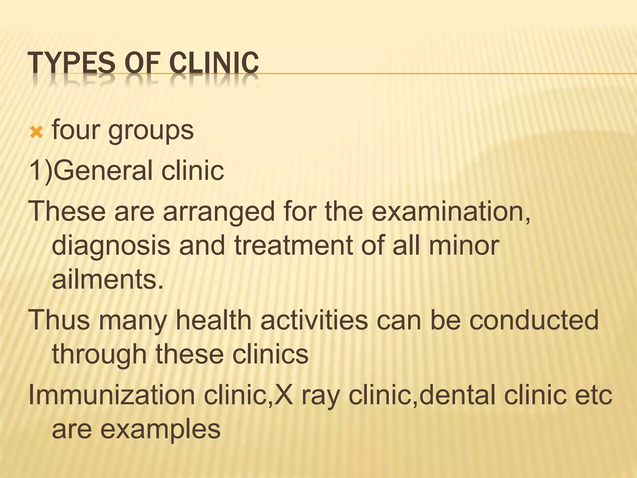 Clinics and camps | PPTX