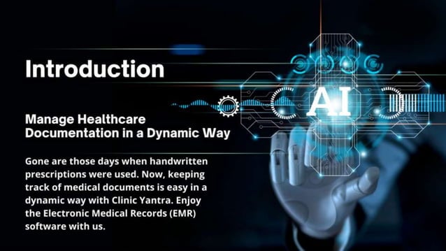 Clinic Yantra Management Information System - CYMIS | PPTX | Healthcare ...