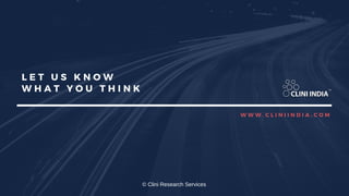 Clini india- Portfolio | PDF