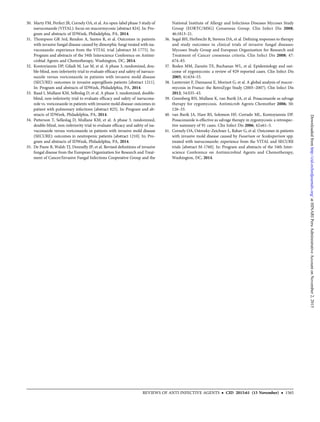 ISAVUCONAZOL Review | PDF