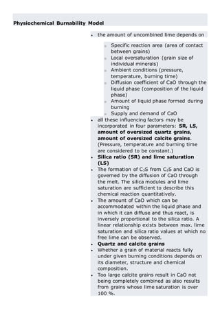 Clinker formation-concepts | DOCX