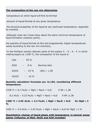 Clinker formation-concepts | DOCX