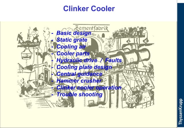 Clinkercooler.ppt for cliner cooler in cement | PPT