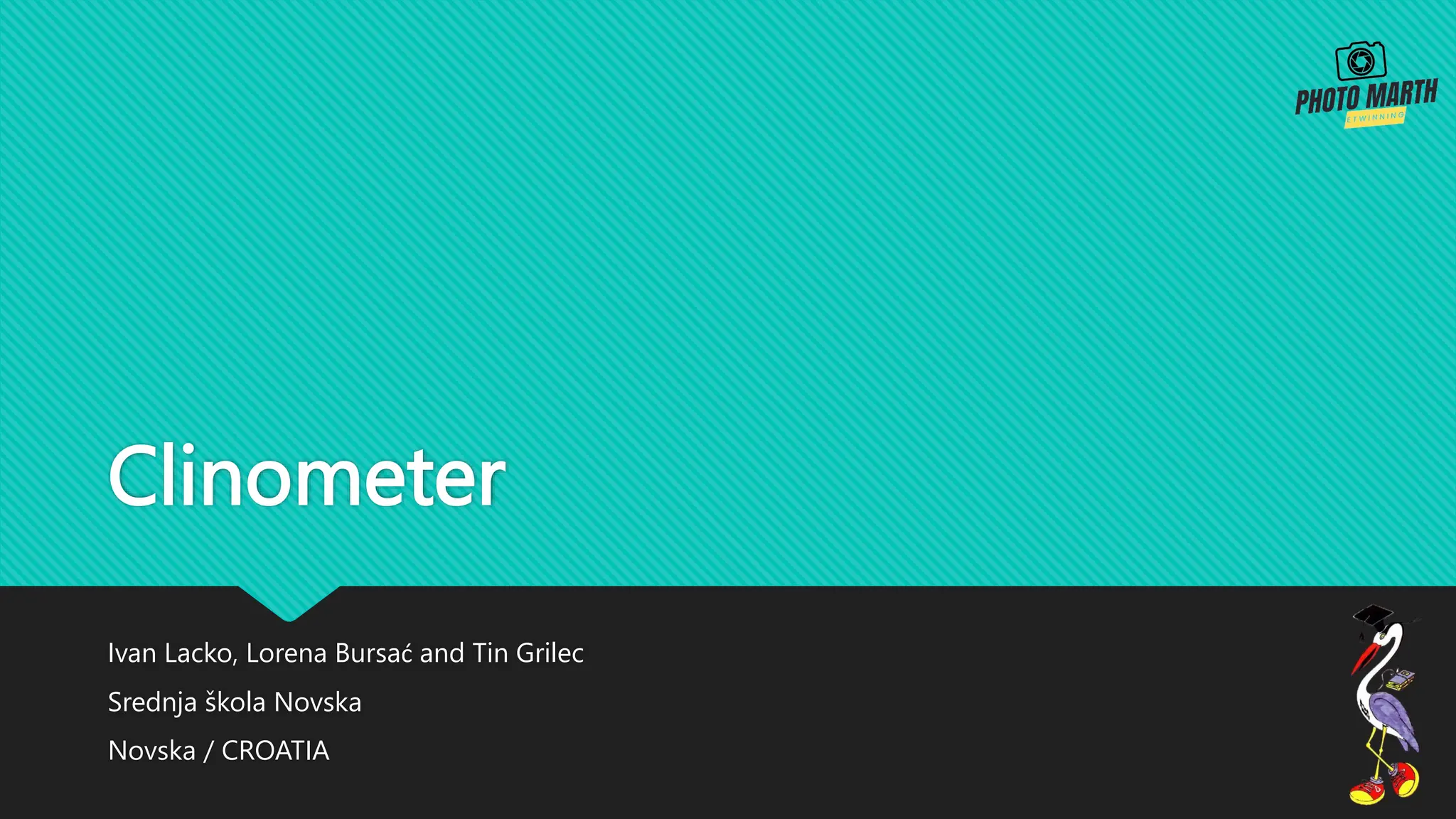 Clinometer - architectural tool - Photo mARTh | PPTX