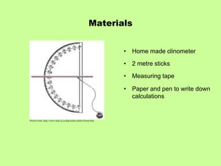 Clinometer by Vinod Thombre - Patil | PPT
