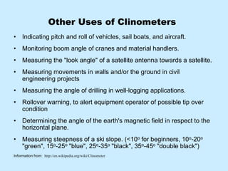 Clinometer by Vinod Thombre - Patil | PPT
