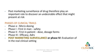 Post-Marketing Surveillance: Monitoring Drug Safety After Approval | PPTX