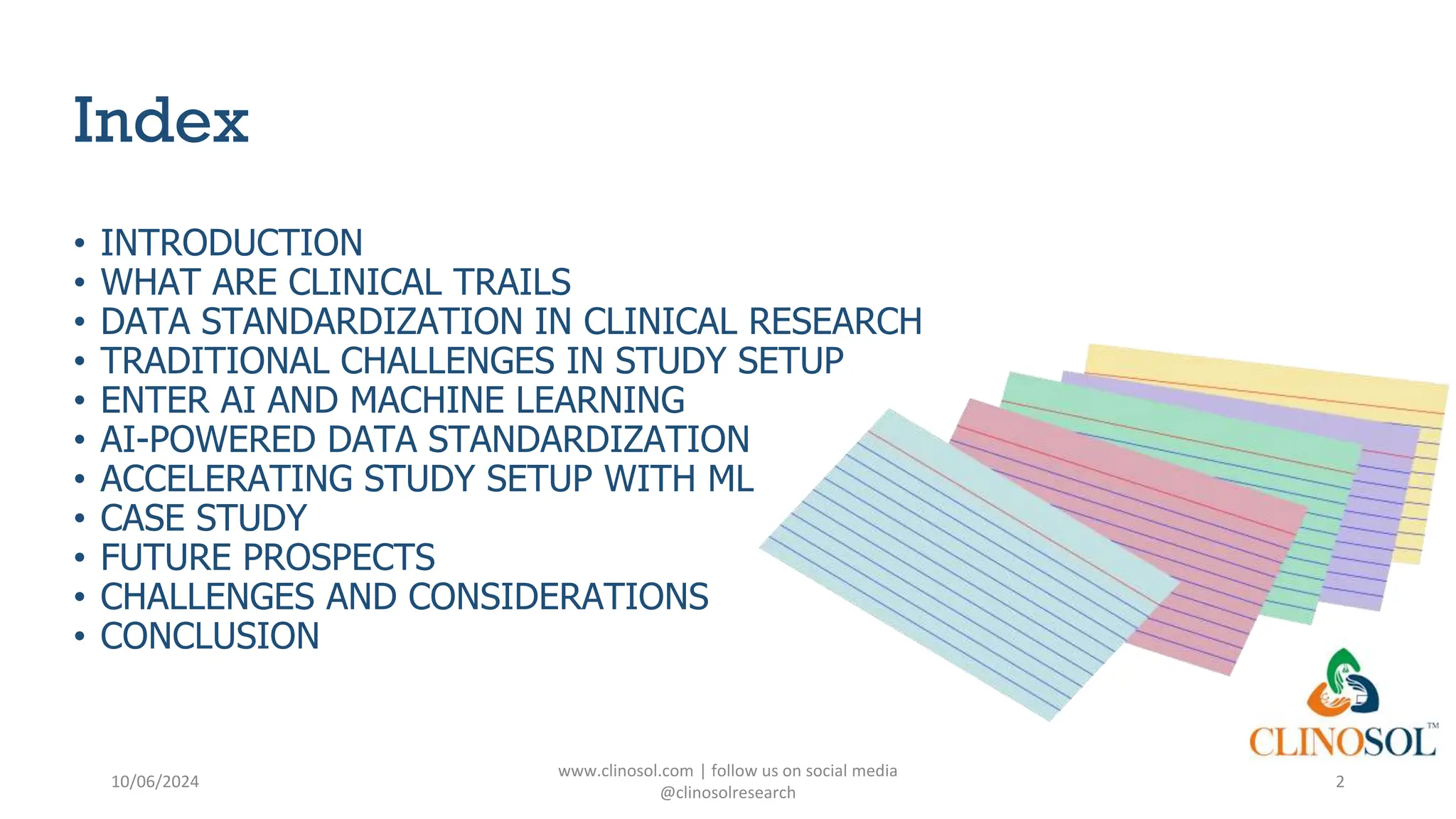 Data Standardization and Accelerated Study Setup: The Power of AI and ...