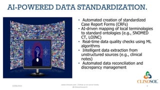 Data Standardization and Accelerated Study Setup: The Power of AI and ...