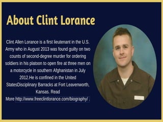 Clint Lorance | PPT