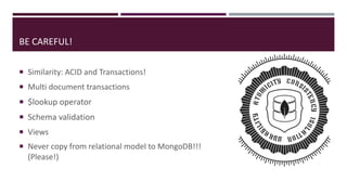 MongoDB World 2019: Polyglot Persistence with MongoDB: What You Need to ...