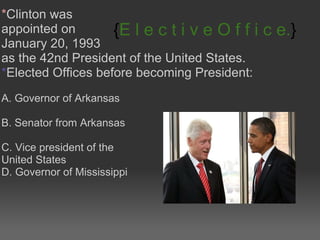 Clinton power point | PPT