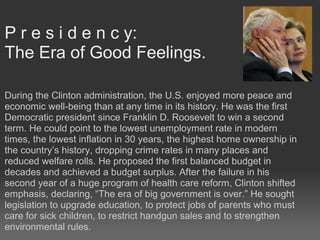 Clinton power point | PPT