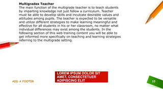 Clint Teaching Multi grades lessons .pptx