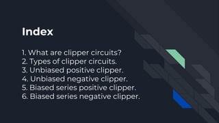 Clipper circuit | PPTX