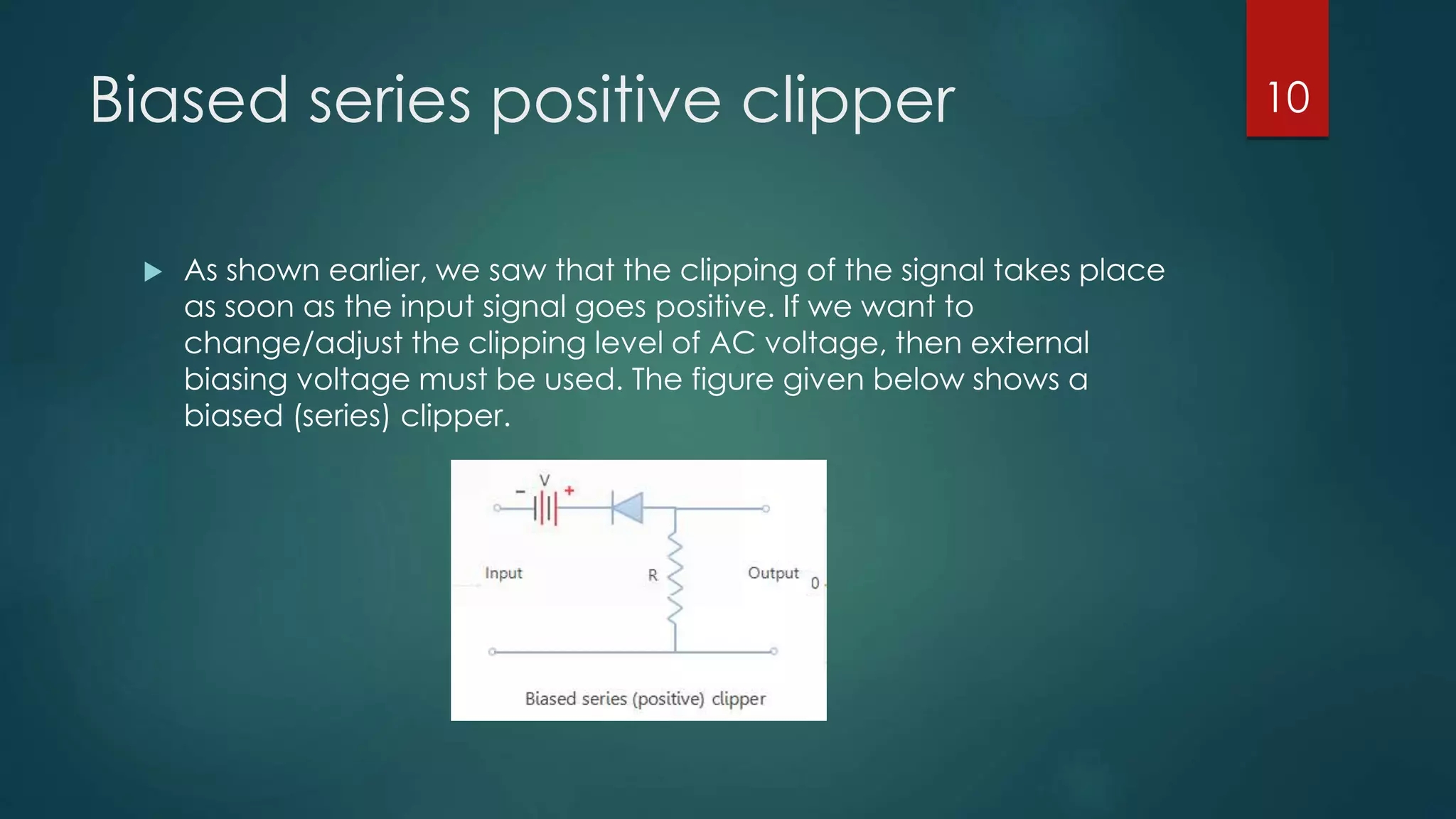 Clipper circuits | PPTX