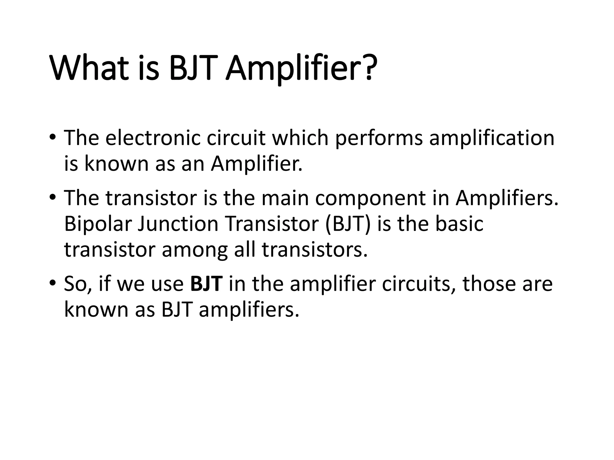 CLIPPER AND CLAMPER AND BIPOLAR JUNCTION TRANSISTER AMPLIFIER | PPTX