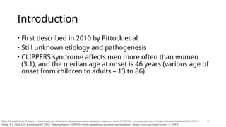 Chronic Lymphocytic Inflammation with Pontine Perivascular Enhancement ...