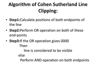 Clipping | PPTX | 3-D Graphics | Computer Software and Applications