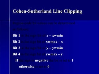 Clipping computer graphics | PPTX