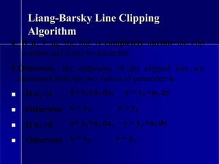 Clipping computer graphics | PPTX