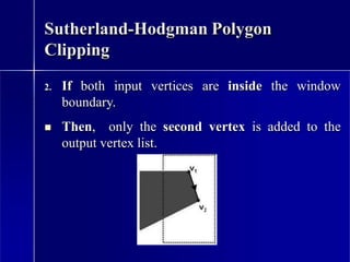 Clipping computer graphics | PPTX
