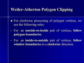 Clipping computer graphics | PPTX