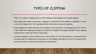 Clipping and Blending.pptx notes and exercises | PPTX