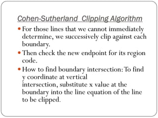 Clipping in 2 d | PPTX