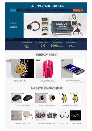 Clipping path service | PDF