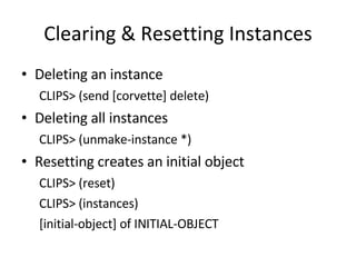 Introduction to CLIPS Expert System | PPT