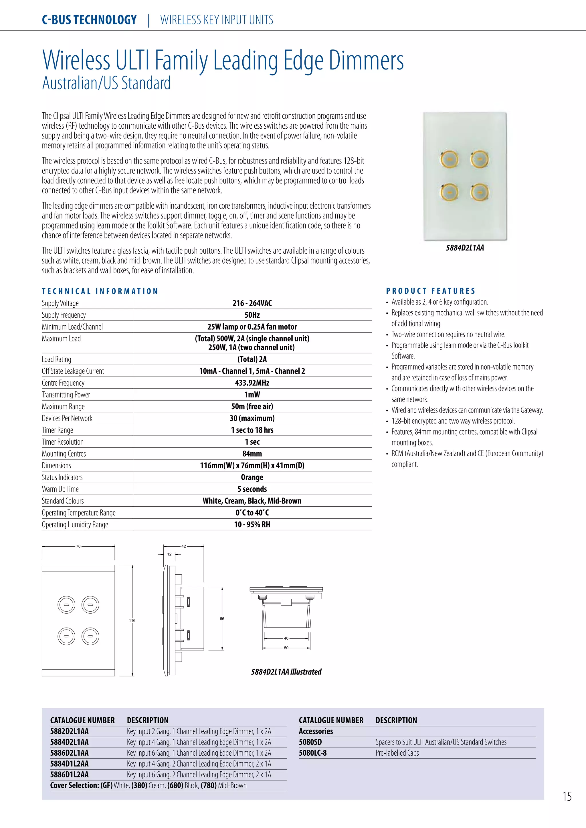Clipsal control system 2008 | PDF