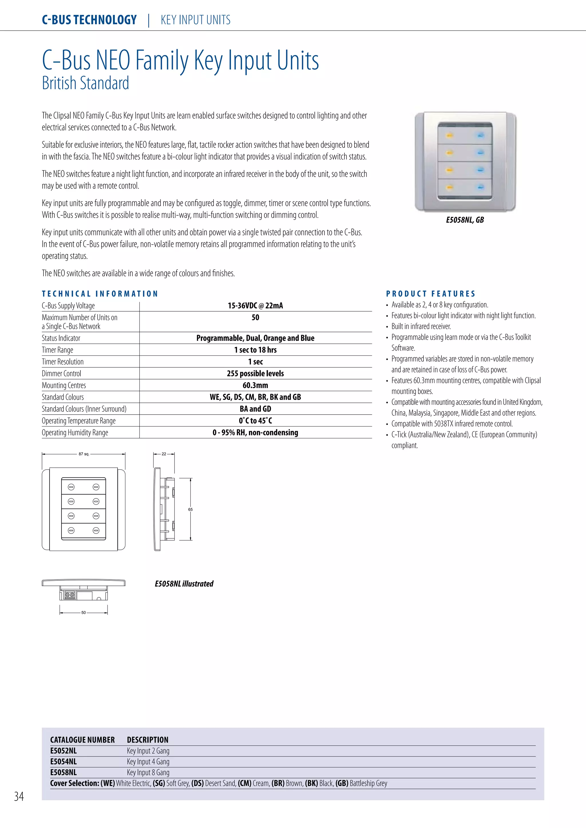 Clipsal control system 2008 | PDF