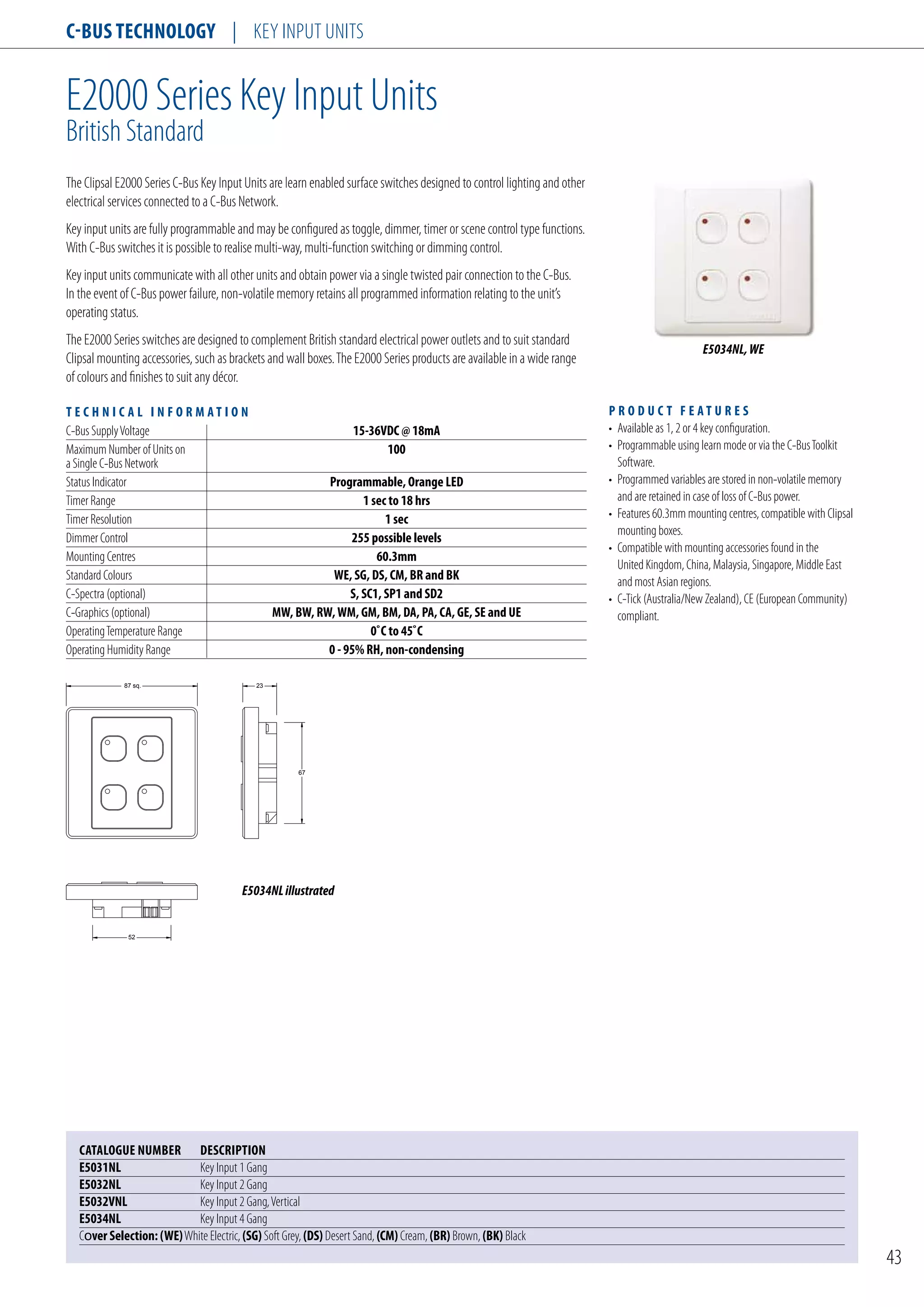 Clipsal control system 2008 | PDF