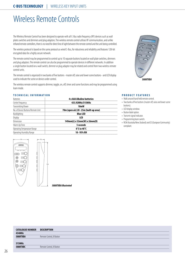 Clipsal control system 2008 | PDF