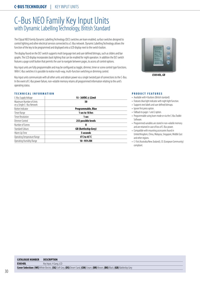 Clipsal control system 2008 | PDF
