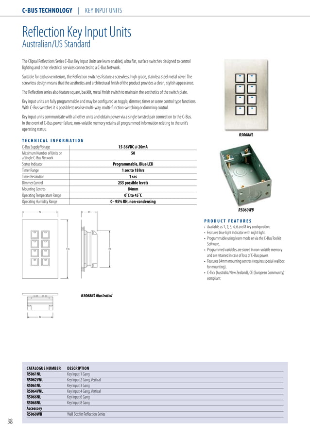 Clipsal control system 2008 | PDF
