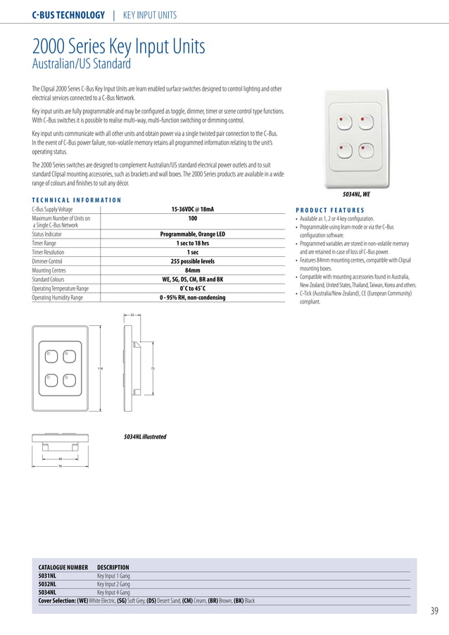Clipsal control system 2008 | PDF