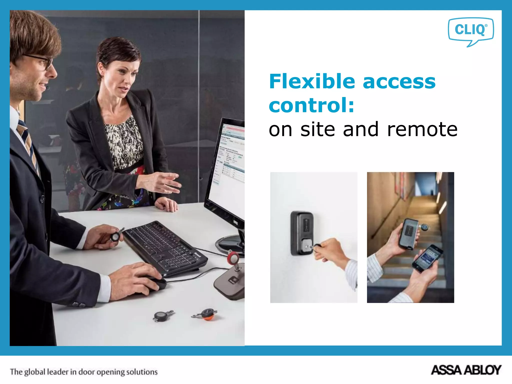ASSA ABLOY - CLIQ® Intro 2016 | PPT