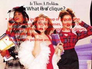 Cliques | PPTX