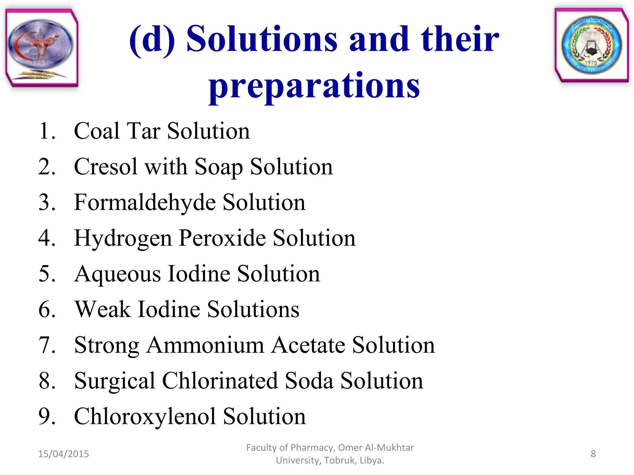 Liquid dosage forms | PPT