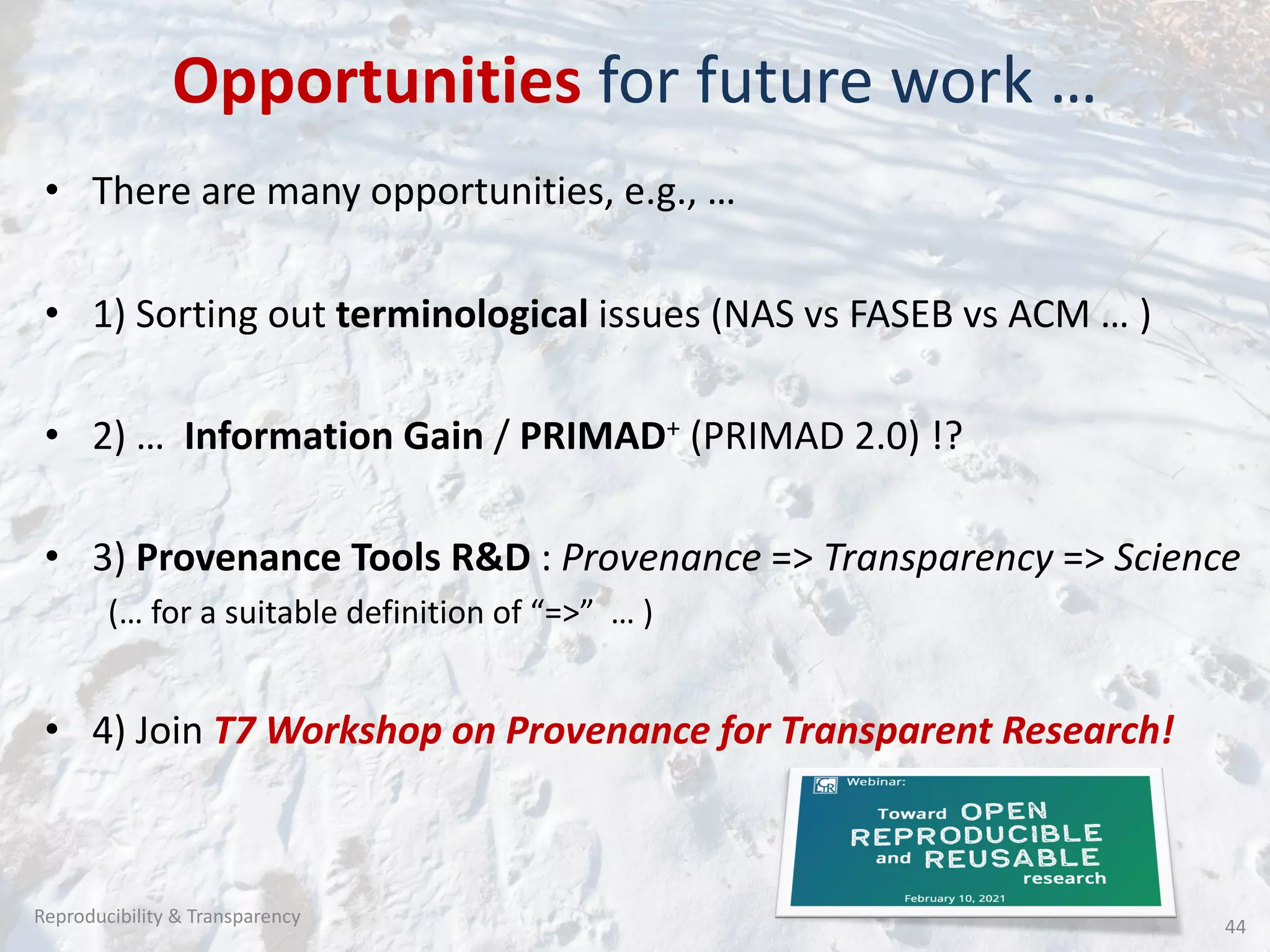 Computational Reproducibility vs. Transparency: Is It FAIR Enough? | PDF