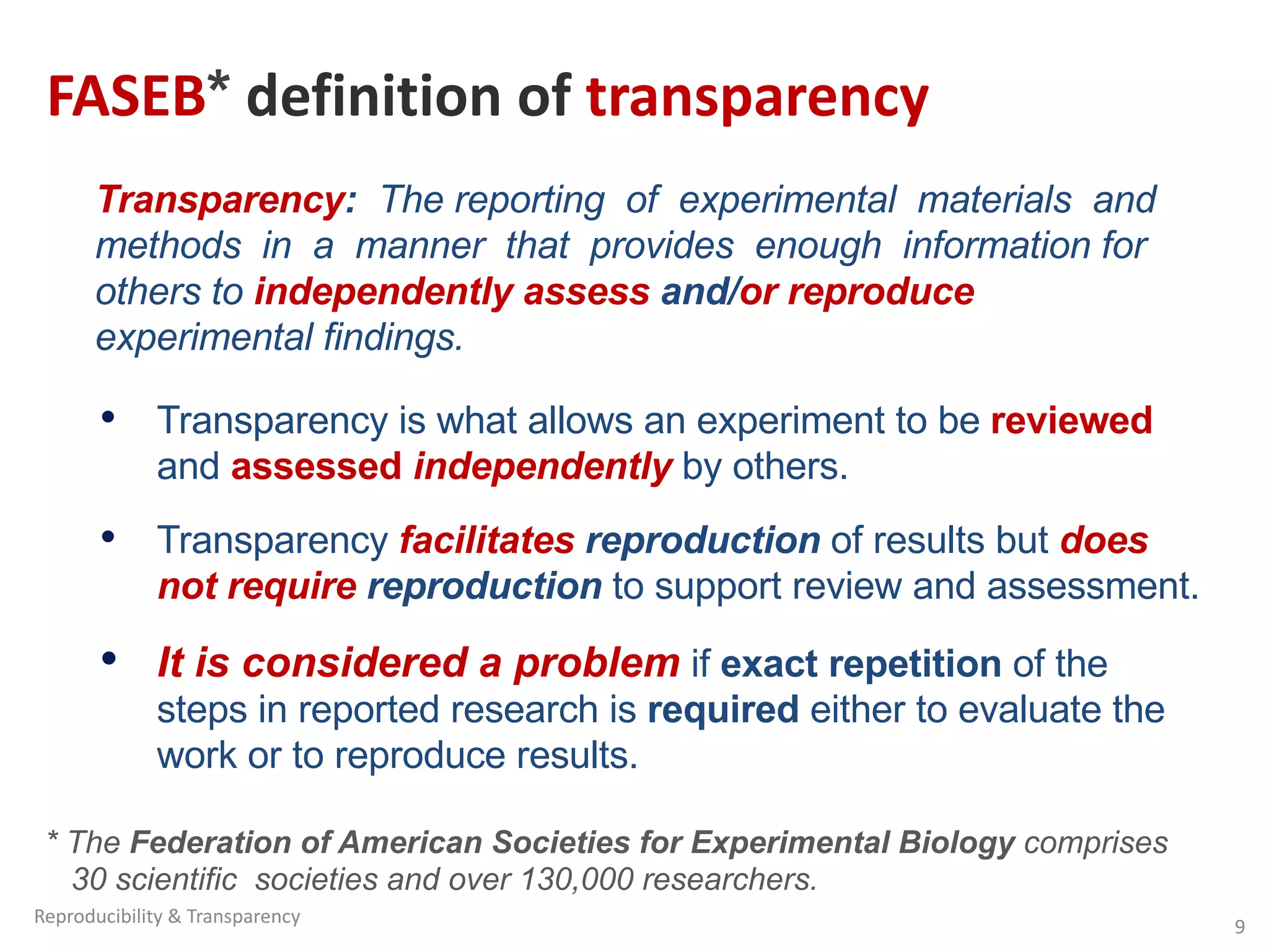 Computational Reproducibility vs. Transparency: Is It FAIR Enough? | PDF