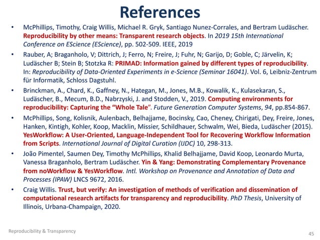Computational Reproducibility vs. Transparency: Is It FAIR Enough? | PDF
