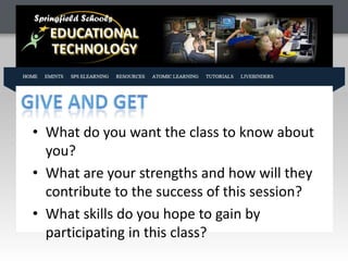 Computer Lab Instructor Training | PPTX