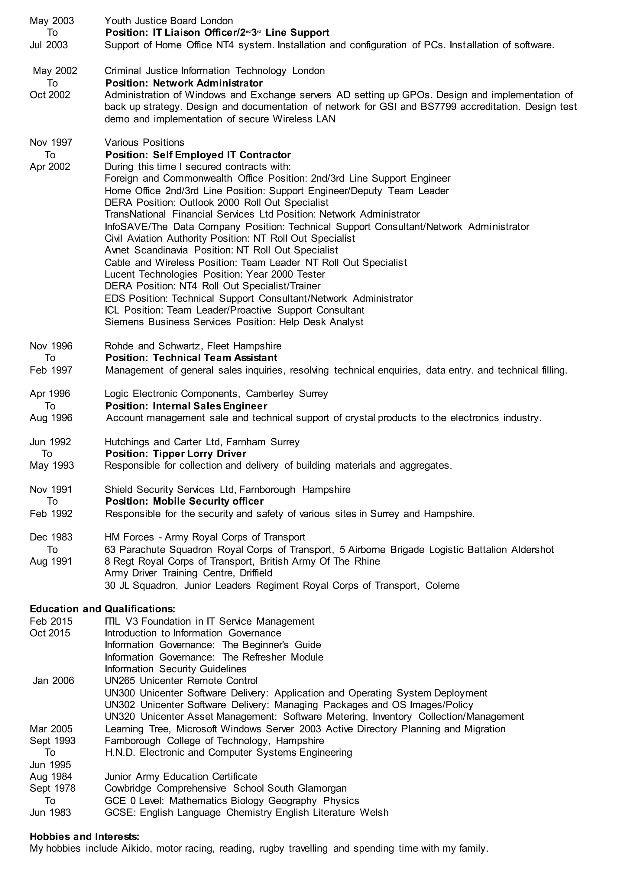 Clive Thomas cv 0216 | DOCX