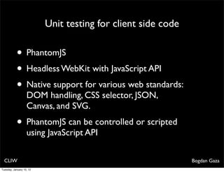 [CLIW] Web testing | PDF