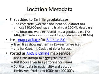 CLIWOC Attributes | PPT