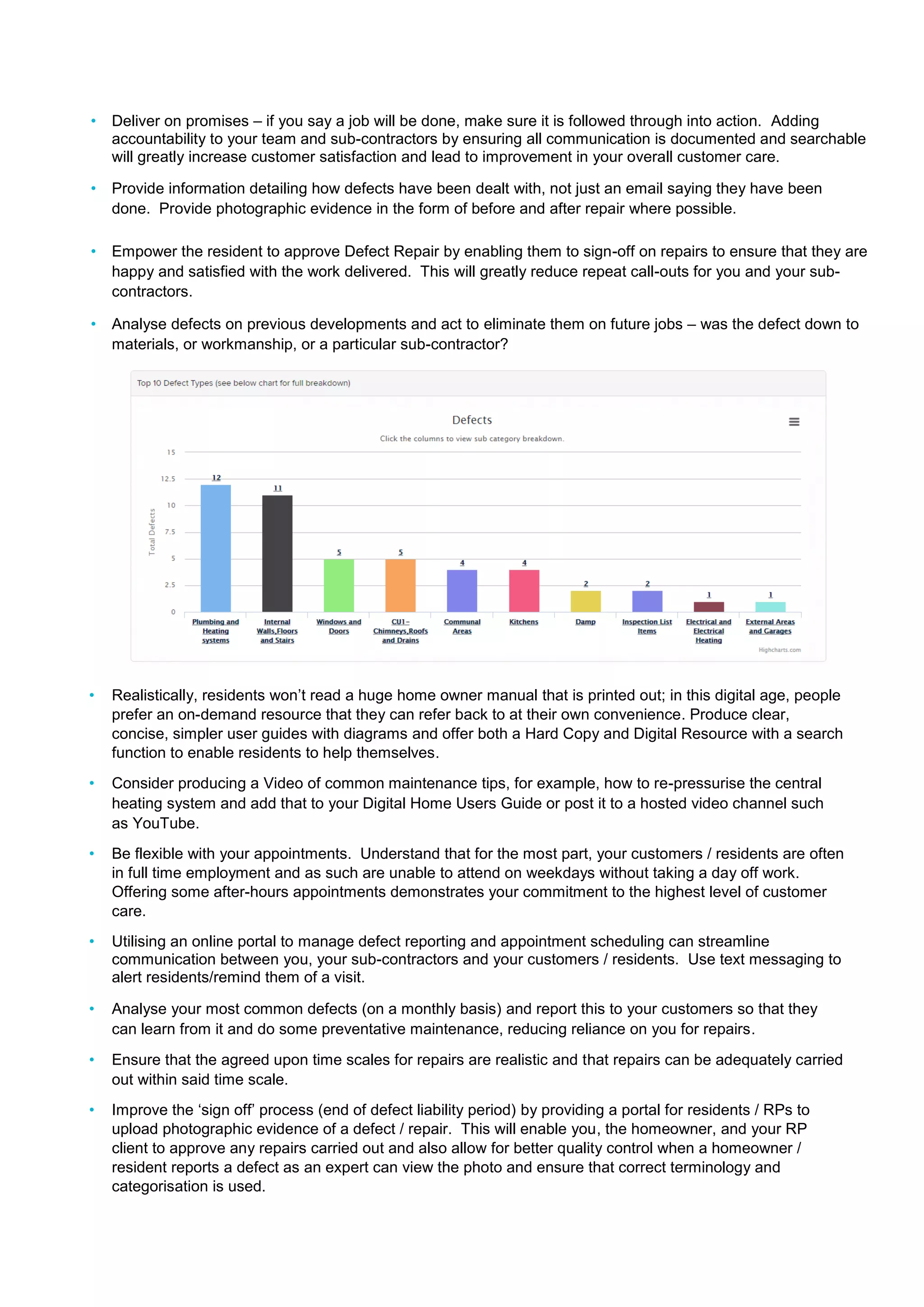 Clixifix defect management guide for principal contractors | PDF